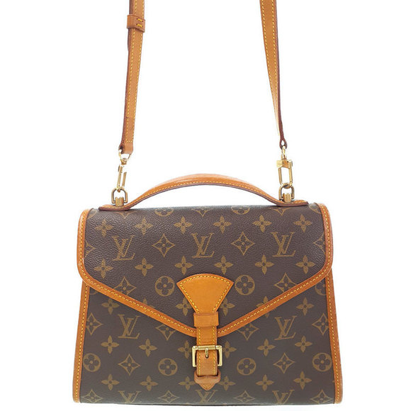Louis Vuitton | Bags | Louis Vuitton Bel Air Monogram 2way Bag Brown ...